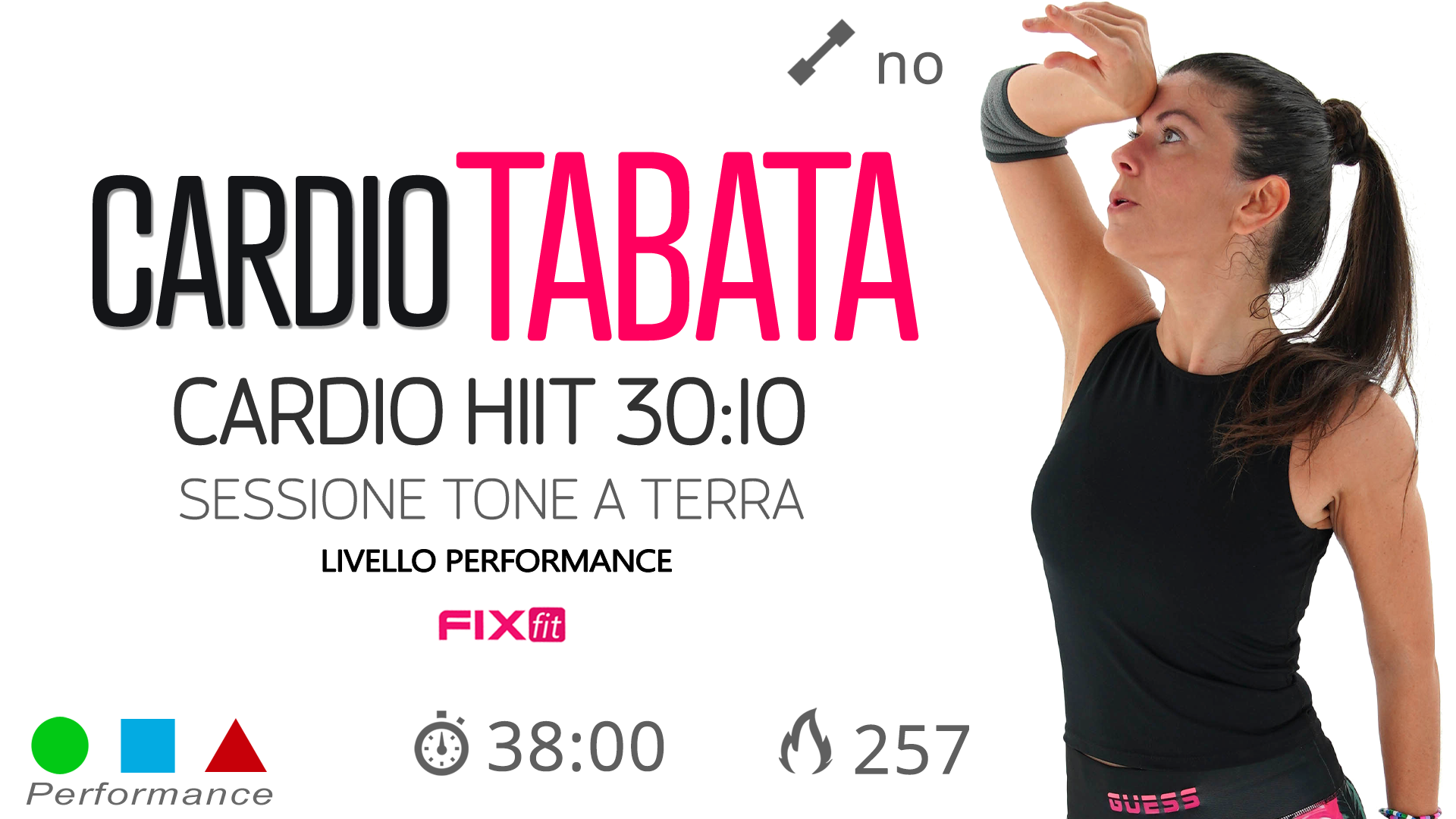 Super Total Body! Allenamento Completo Con Cardio Tabata e Cardio HIIT!