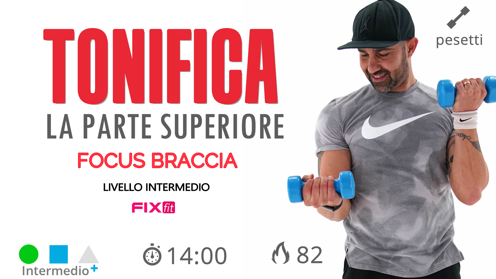 Braccia Toniche! Esercizi Braccia E Spalle Con Pesetti