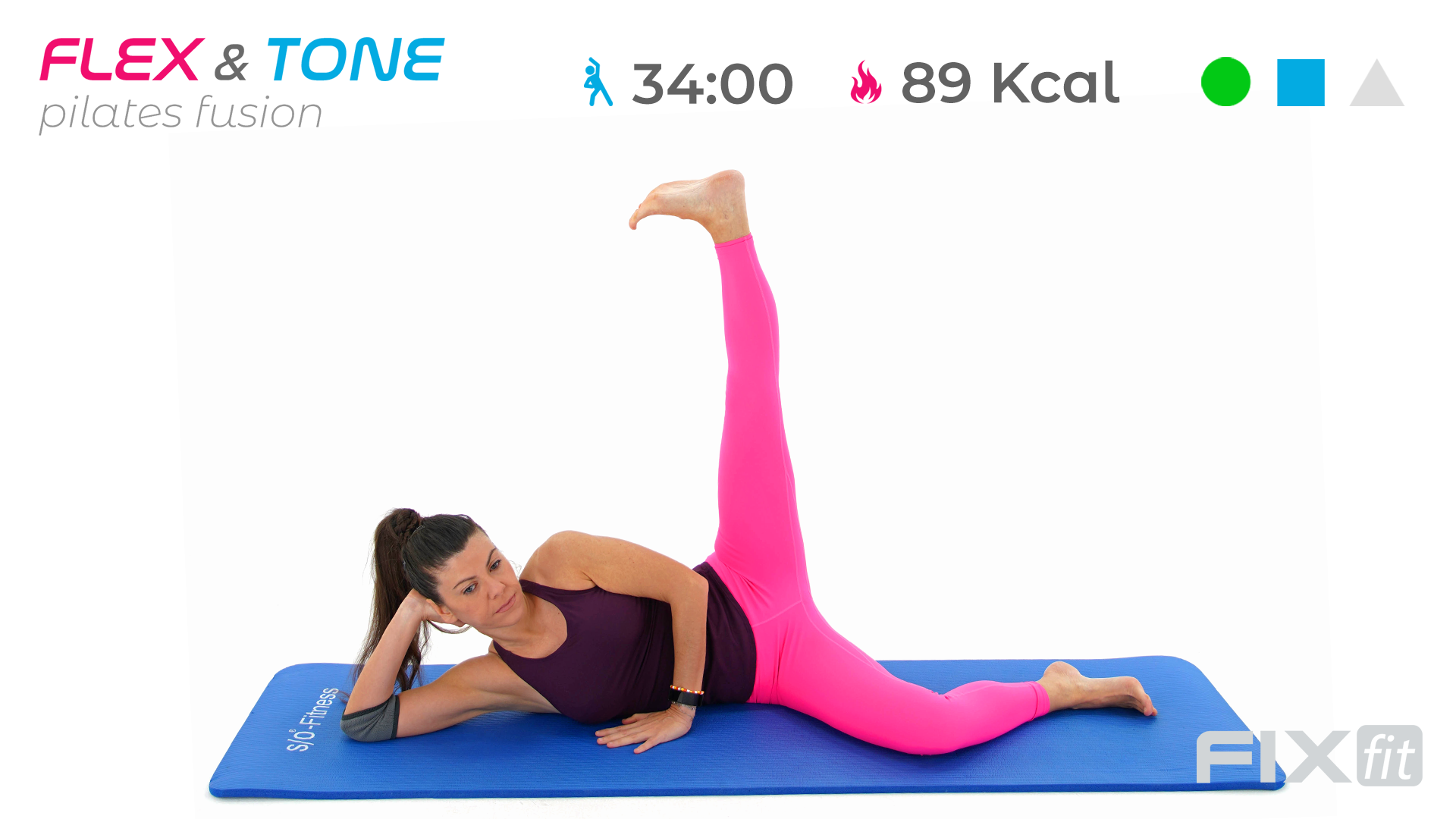 Pilates Fusion: Allenamento Completo Focus Glutei e Core Stability