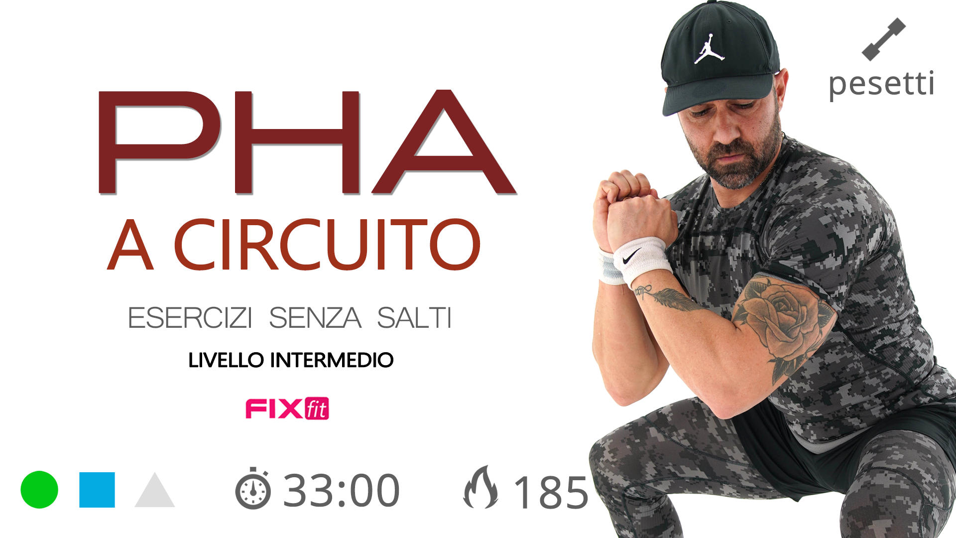 Circuito PHA Senza Salti - Esercizi di Tonificazione Total Body