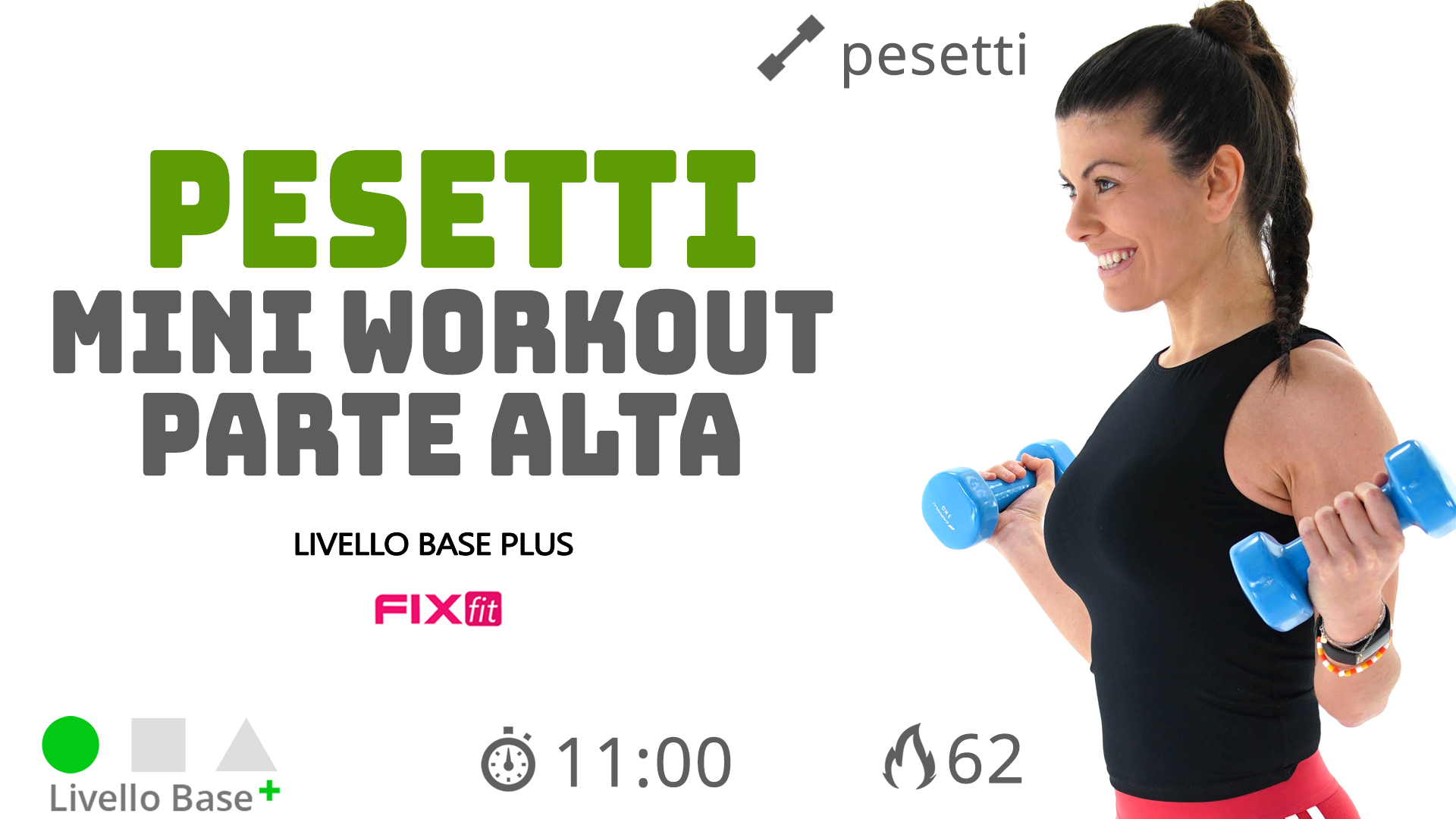 Braccia Toniche! Esercizi Con Pesetti Per Principianti, Allenamento Veloce