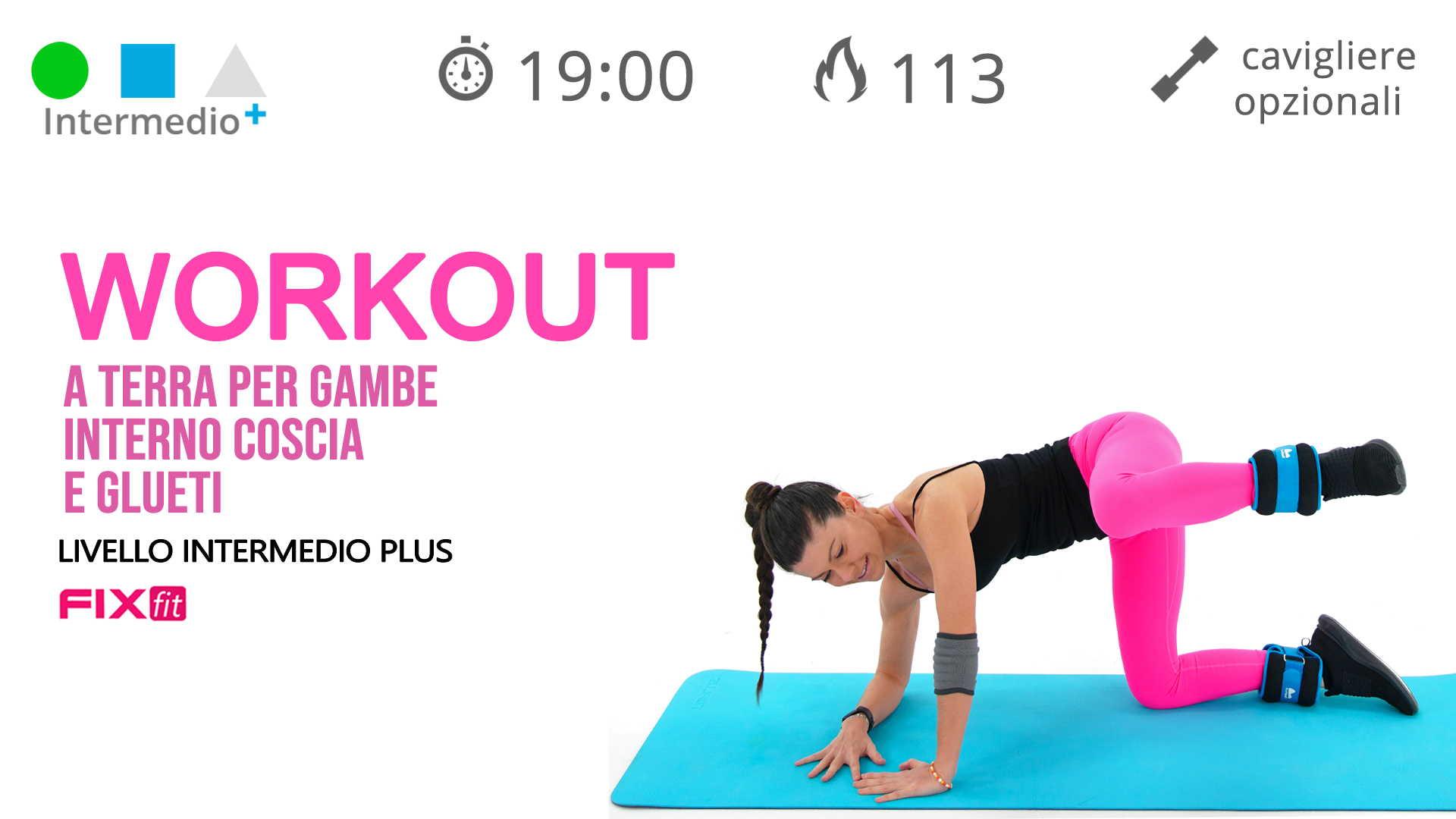 Esercizi Glutei: Allenamento Glutei E Interno Coscia Con Cavigliere