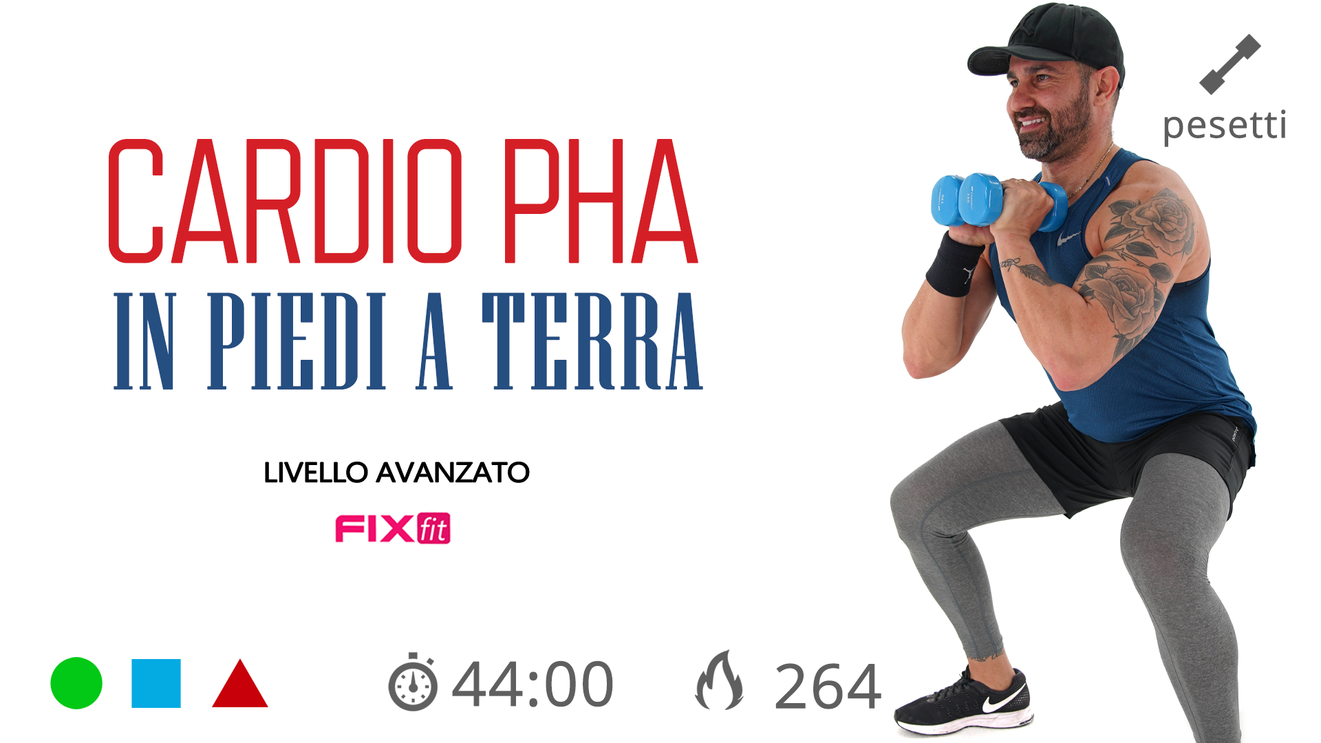 Cardio PHA: Allenamento Total Body Avanzato Senza Salti