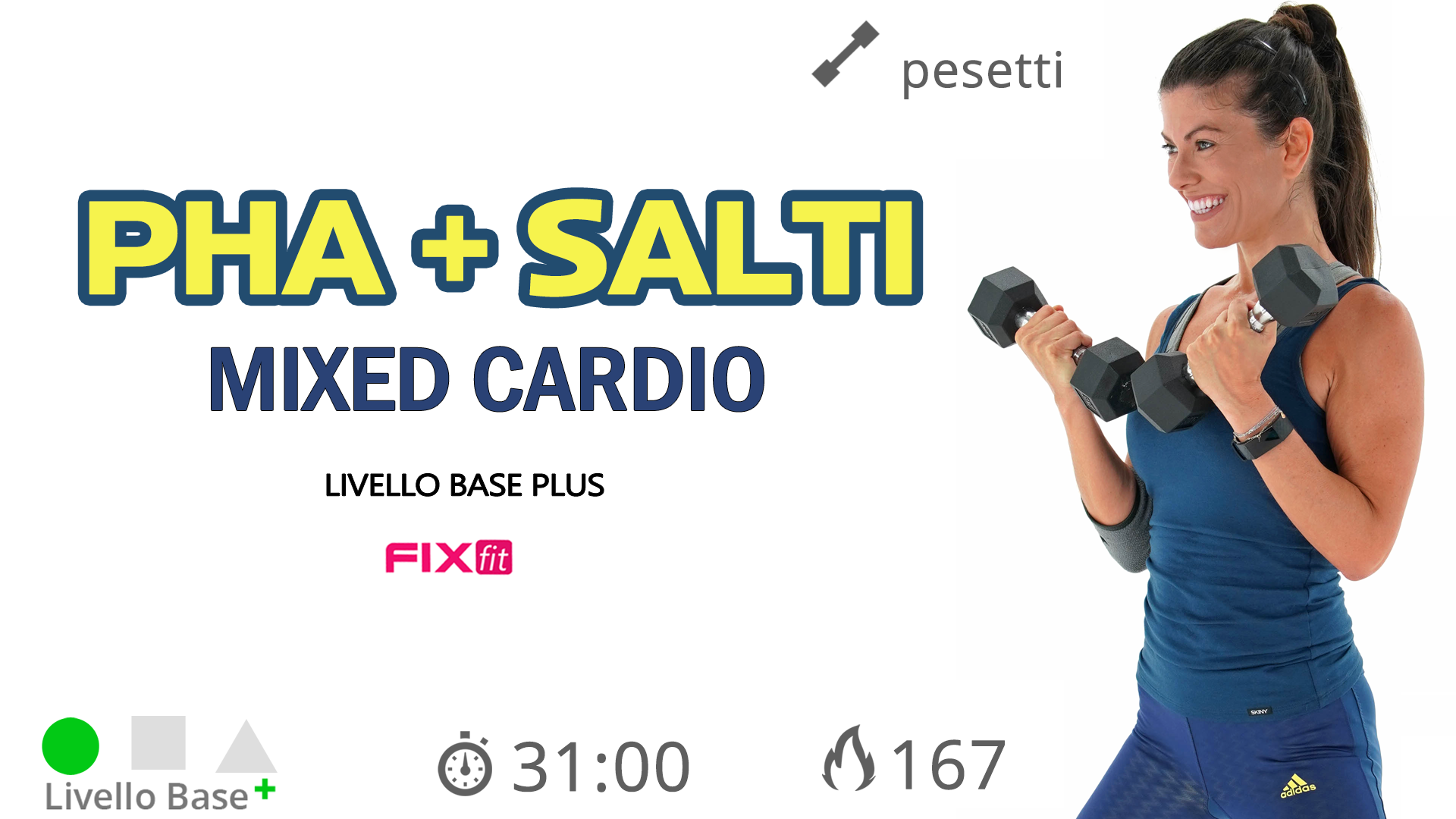 Snellisci e Tonifica! Esercizi PHA Total Body Con Cardio!