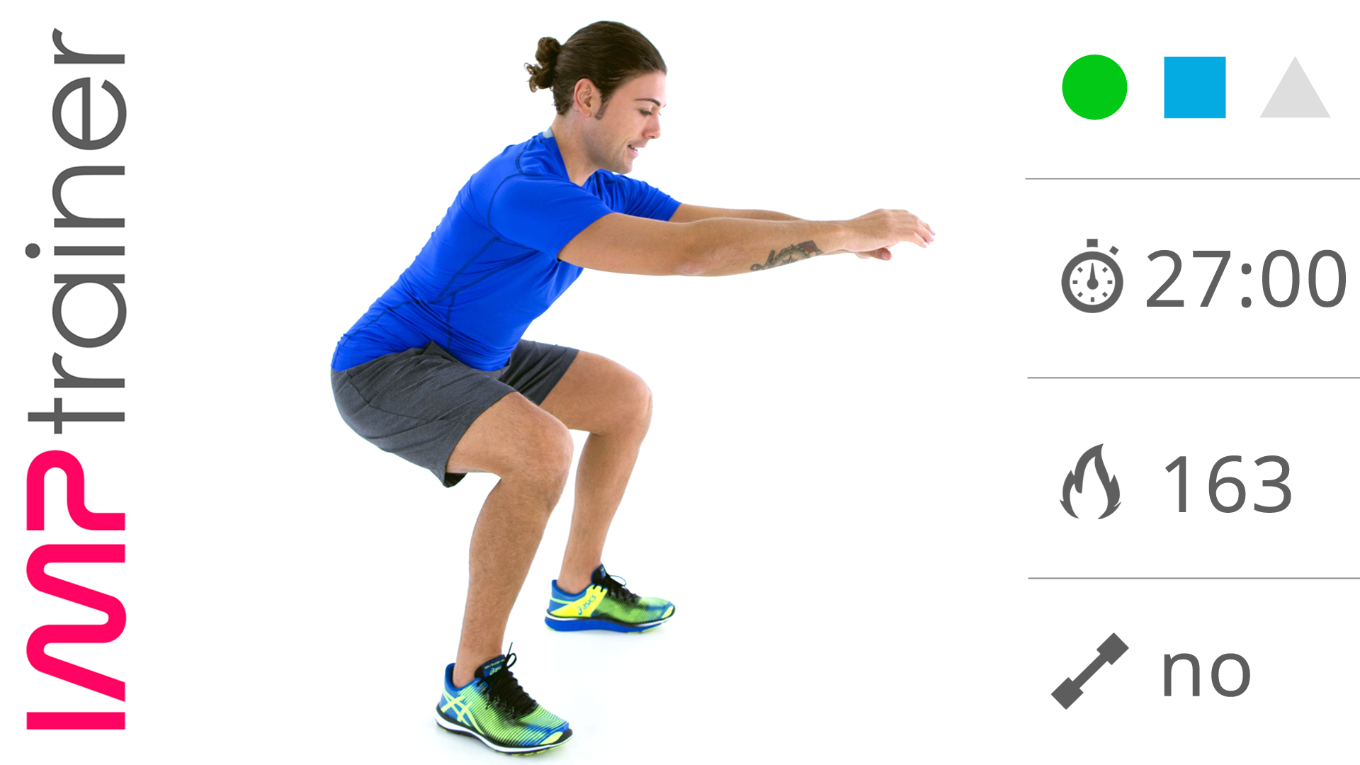 Allenamento Gambe Addome e Glutei di Media Difficoltà Senza Salti