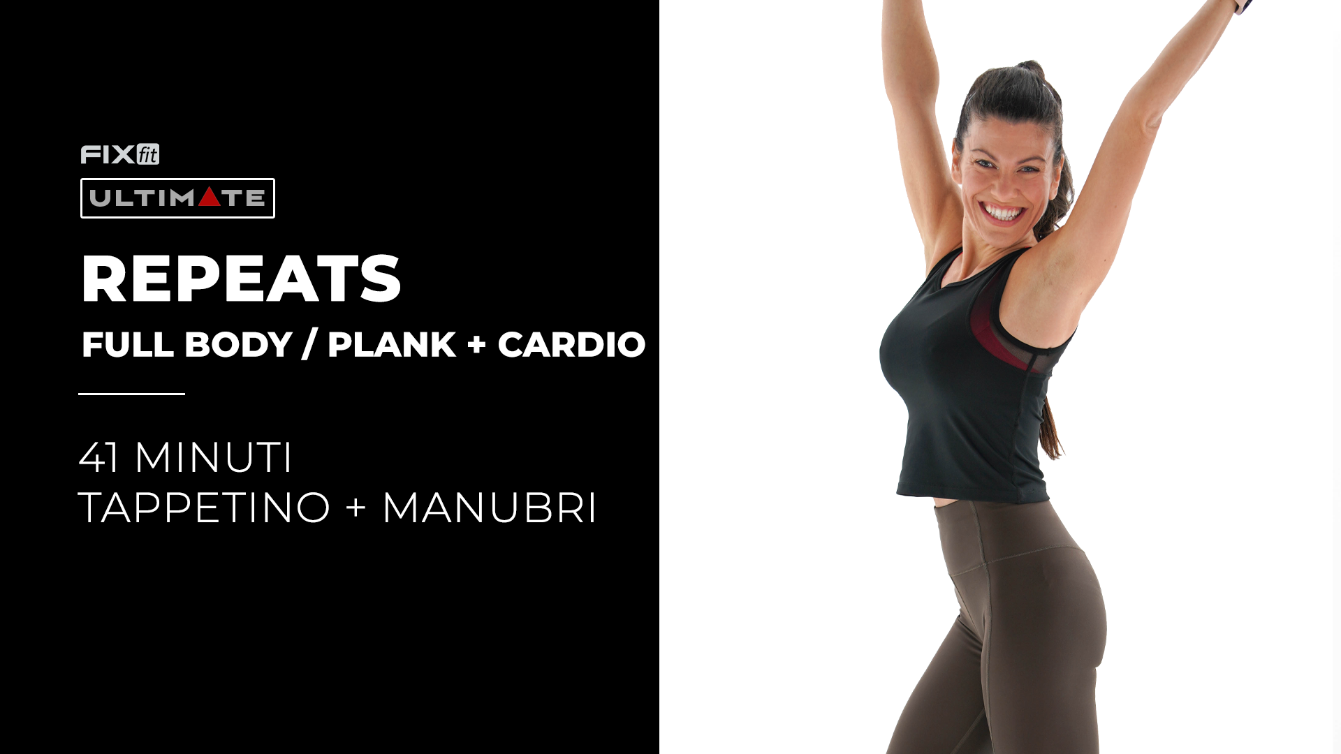 Repeats Workout - Total Body + Plank & Cardio