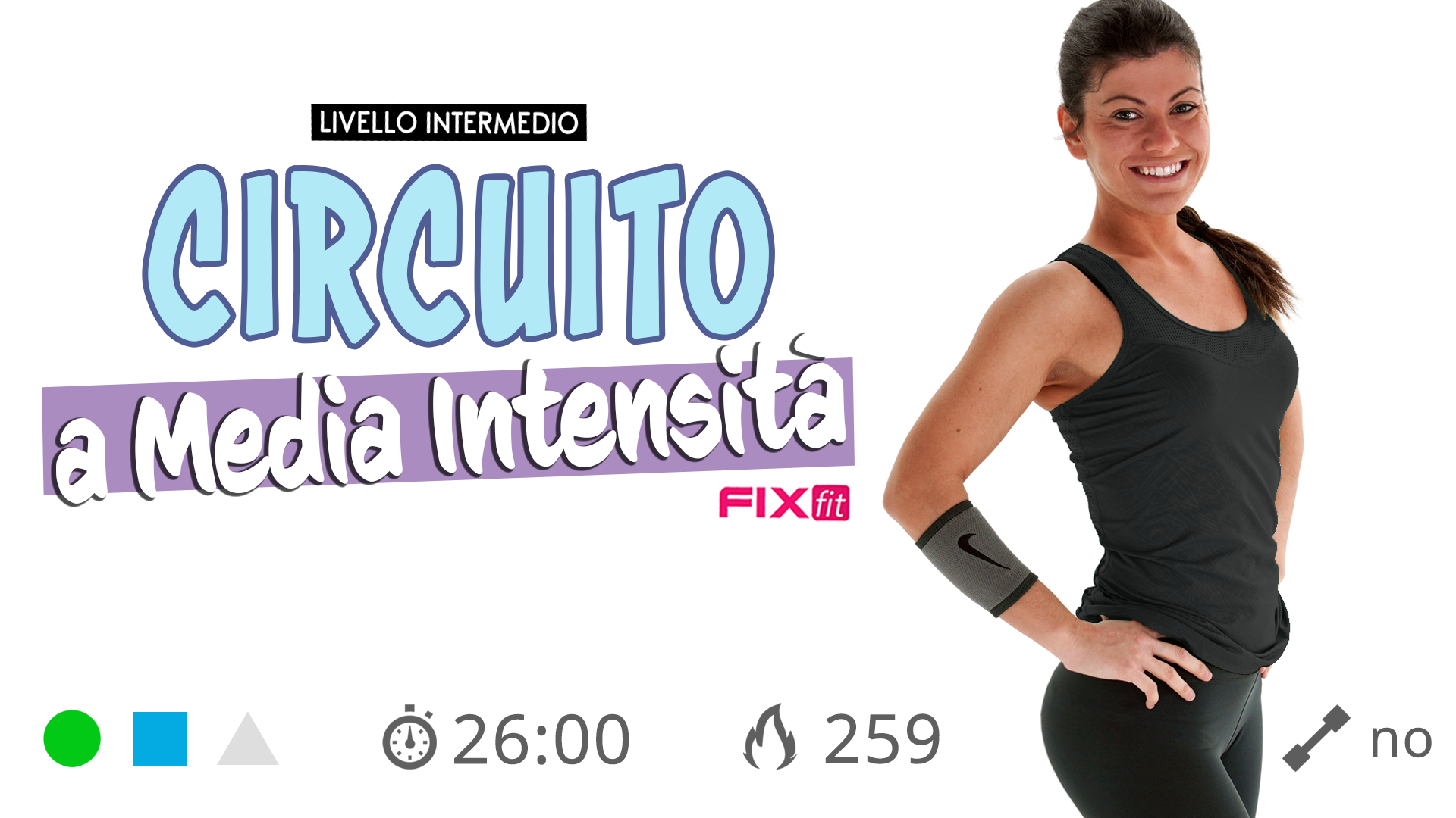 Circuito Total Body Per Gambe, Glutei e Braccia