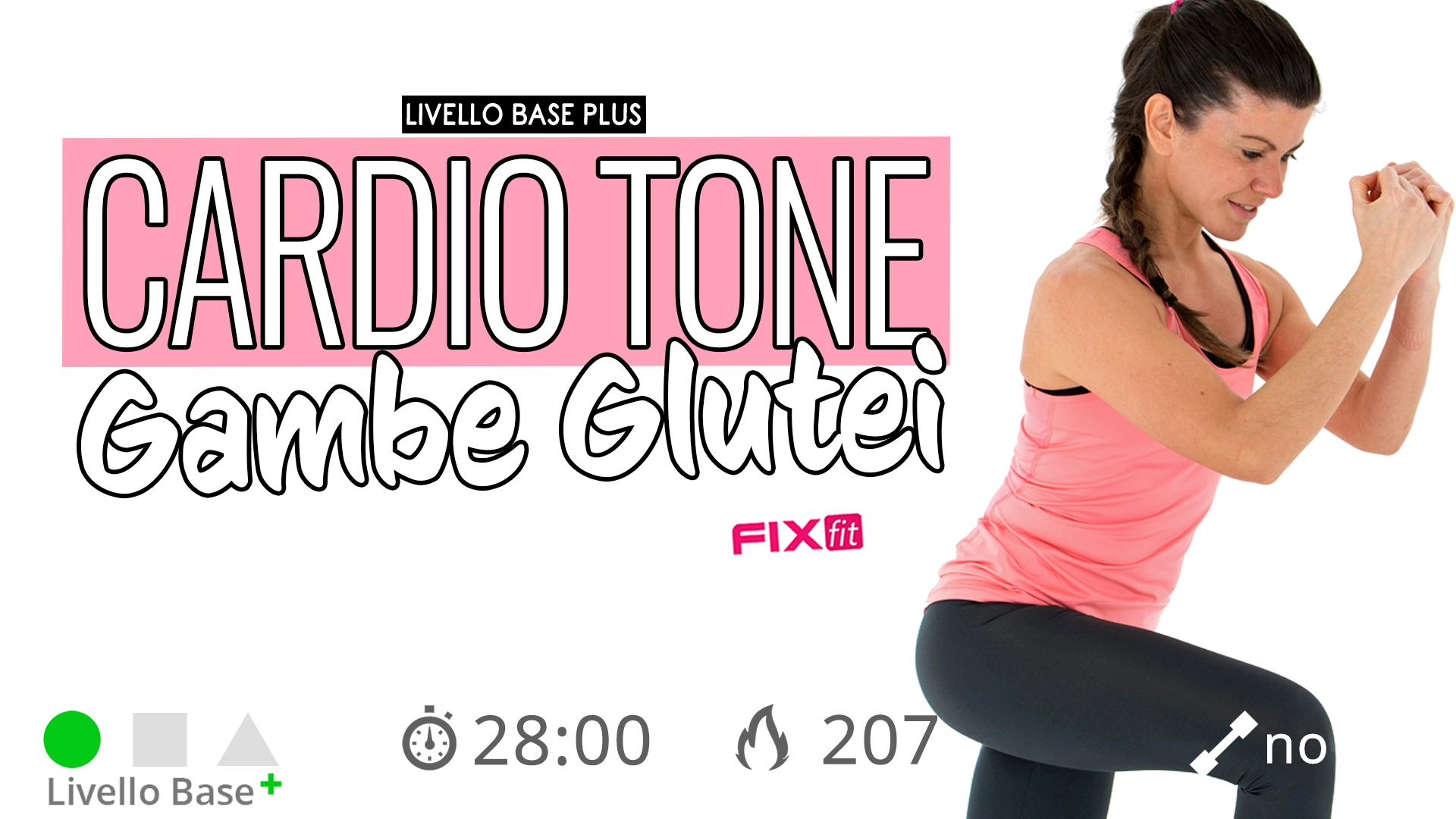 Allenamento di Tonificazione di Gambe e Glutei (Plus)