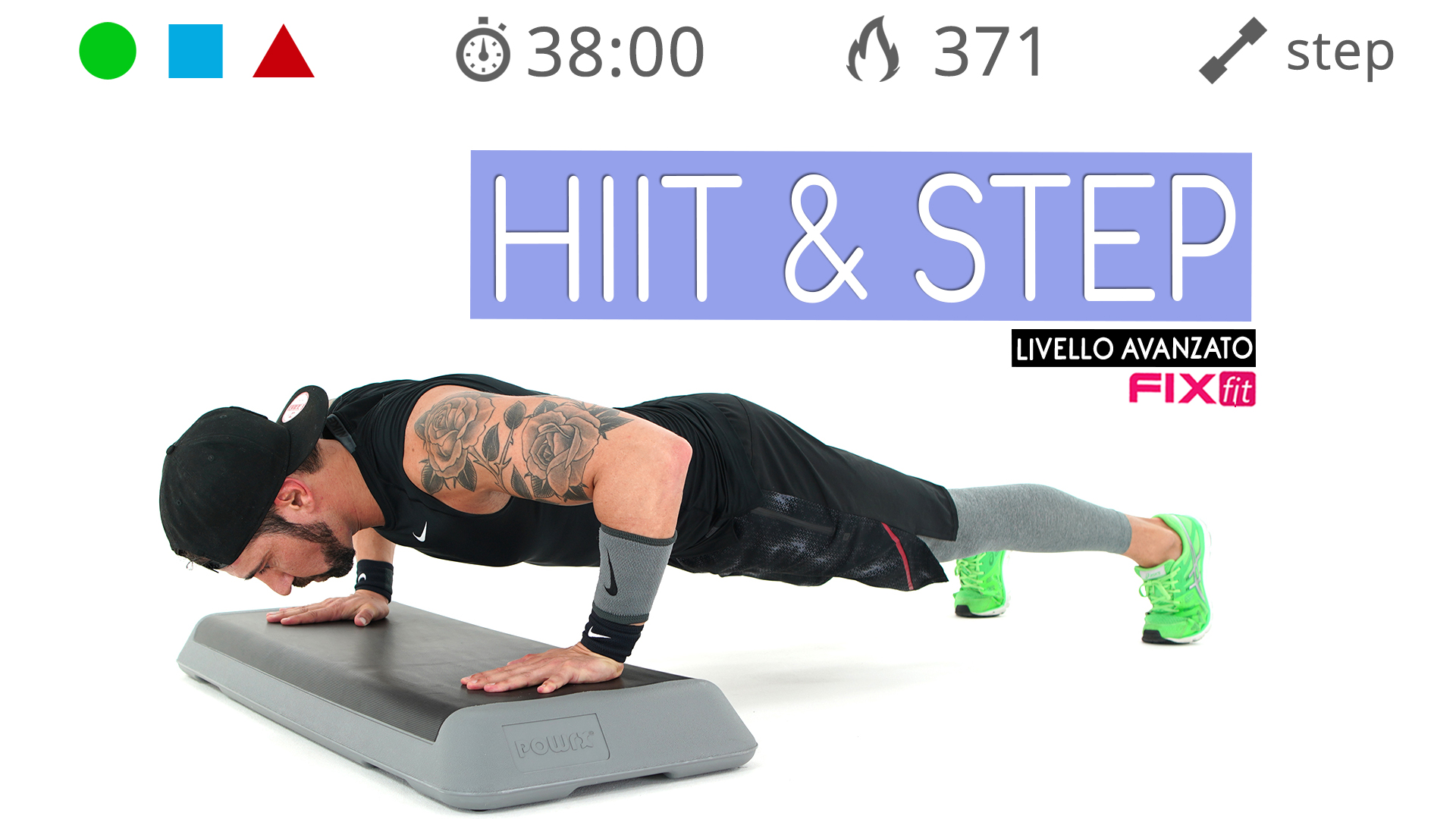 SUPER STEP WORKOUT! HIIT a Tempi Crescenti, Tonificazione ed Esercizi ...