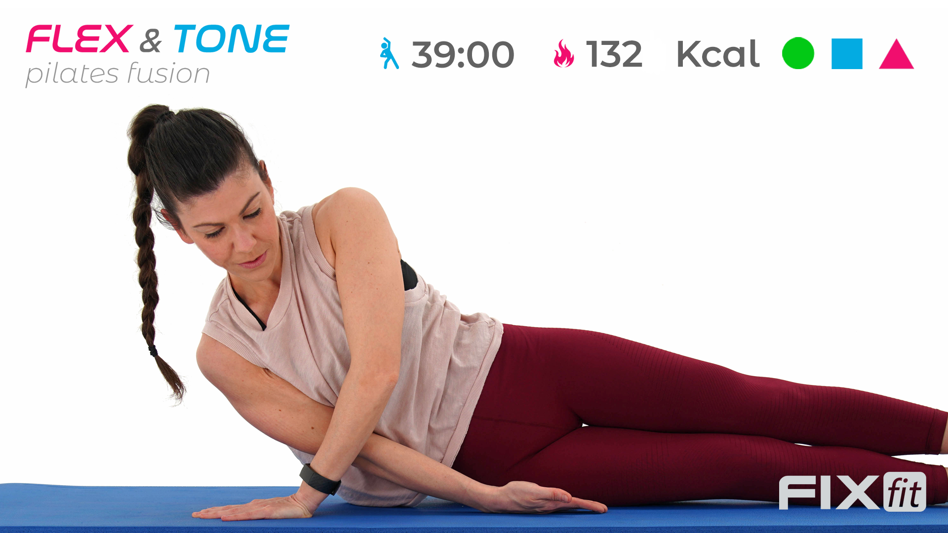 Esercizi Pilates Fusion: Allenamento Total Body + Stretching